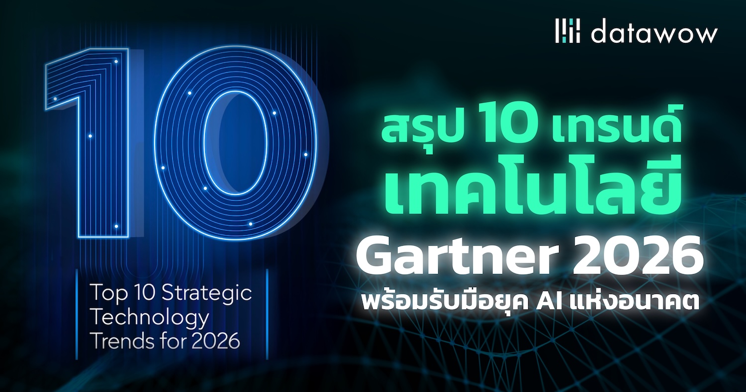 สรุป 10 เทรนด์เทคโนโลยี Gartner 2026 พร้อมรับมือยุค AI แห่งอนาคต