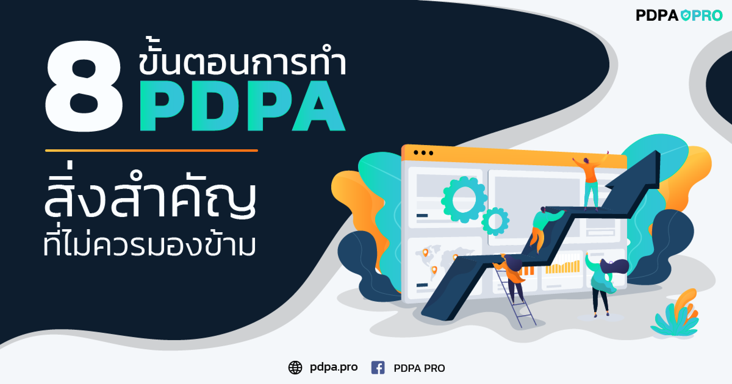 8 ขั้นตอนการทำ PDPA สิ่งสำคัญที่ไม่ควรมองข้าม | PDPA.Pro